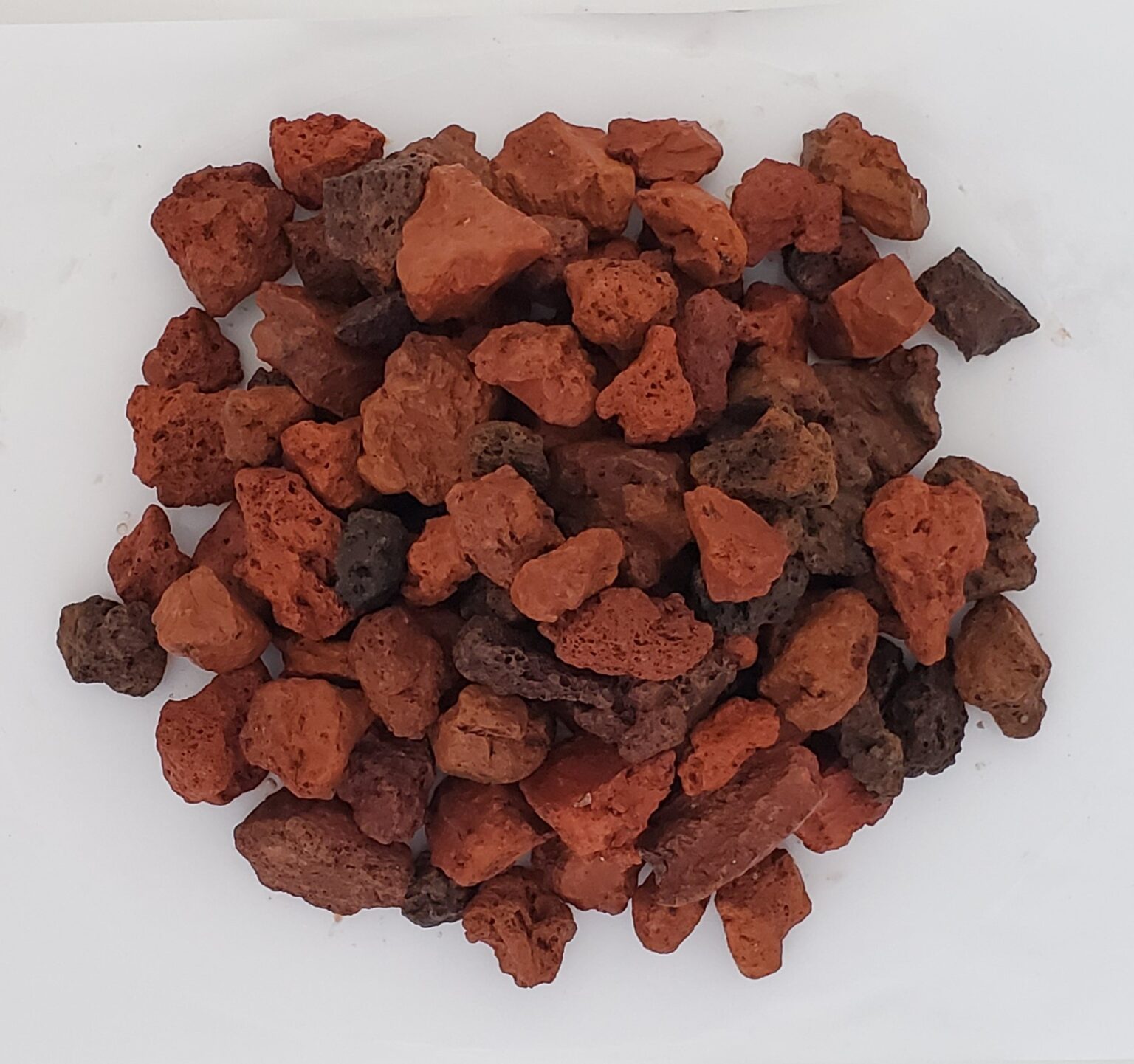 ¾” Red Lava Rock - Landscaping Supplies