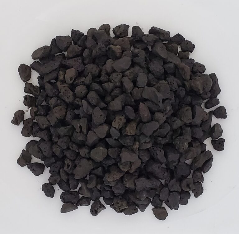 ⅜” Black Lava Rock - Landscaping Supplies